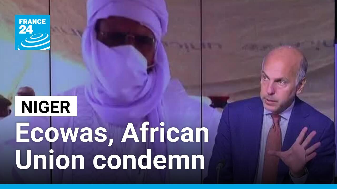 Niger: Ecowas and African Union condemn president's detention - France 24